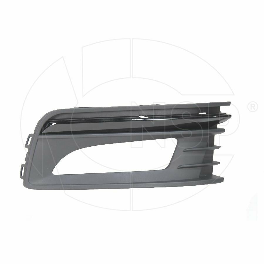 Рамка фары противотуманной левой VOLKSWAGEN Polo V sedan (15-20) (черная), NSP NSP086RU854661DBUS
