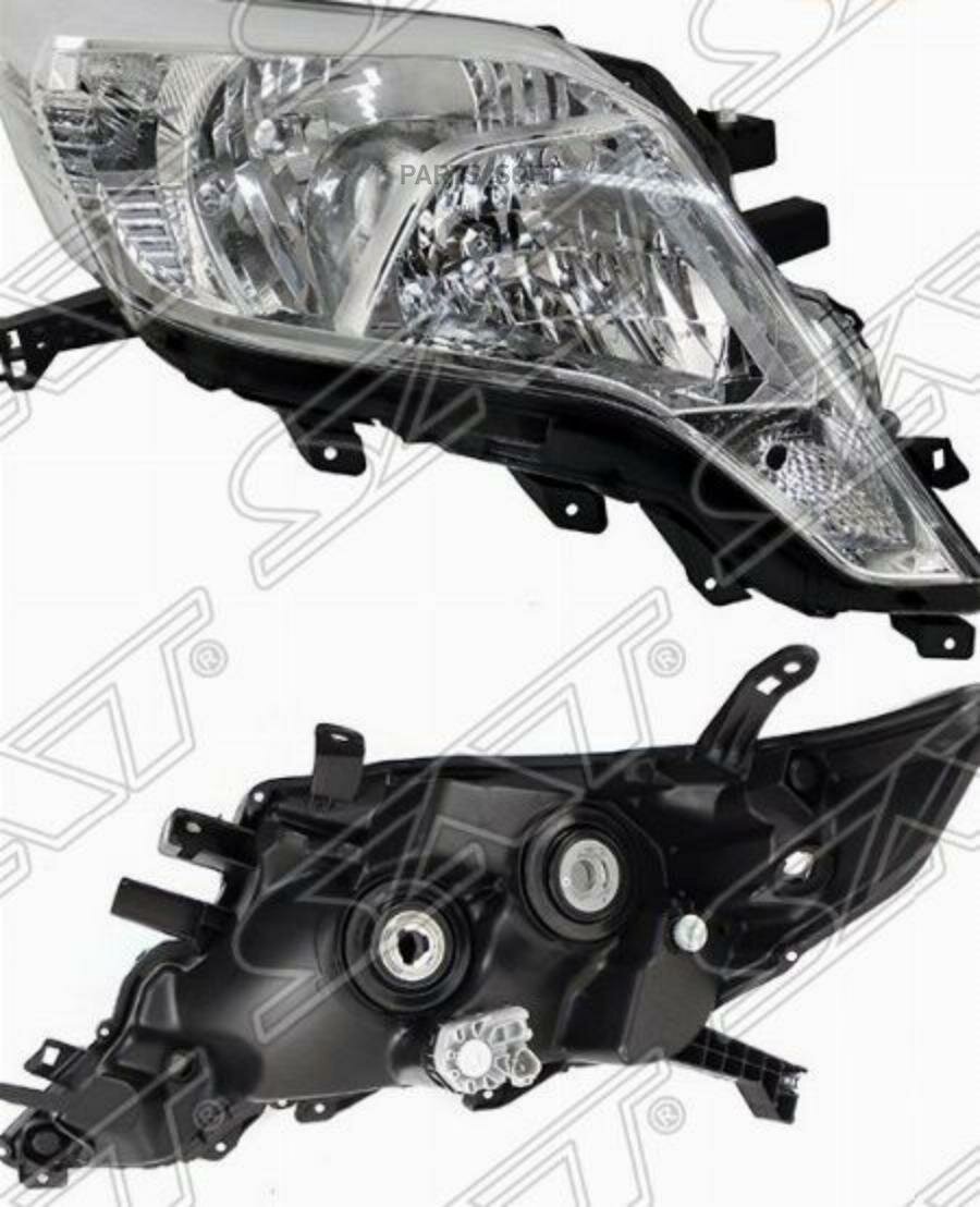 Фара Toyota Land Cruiser Prado (J150) 13-17 (Справа/ Галоген/ С электрокорректором) SAT ST-212-11Y5R-LD-EM | цена за 1 шт