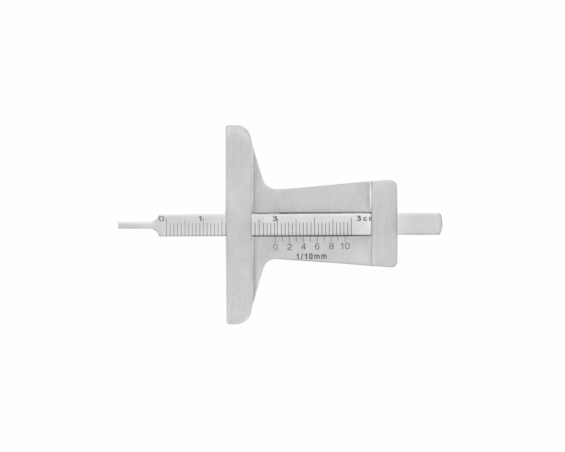 Штангенглубиномер ШГ изм. глубины протектора шин 0-30 цинковое покрытие (грси 89204-23) КЛБ