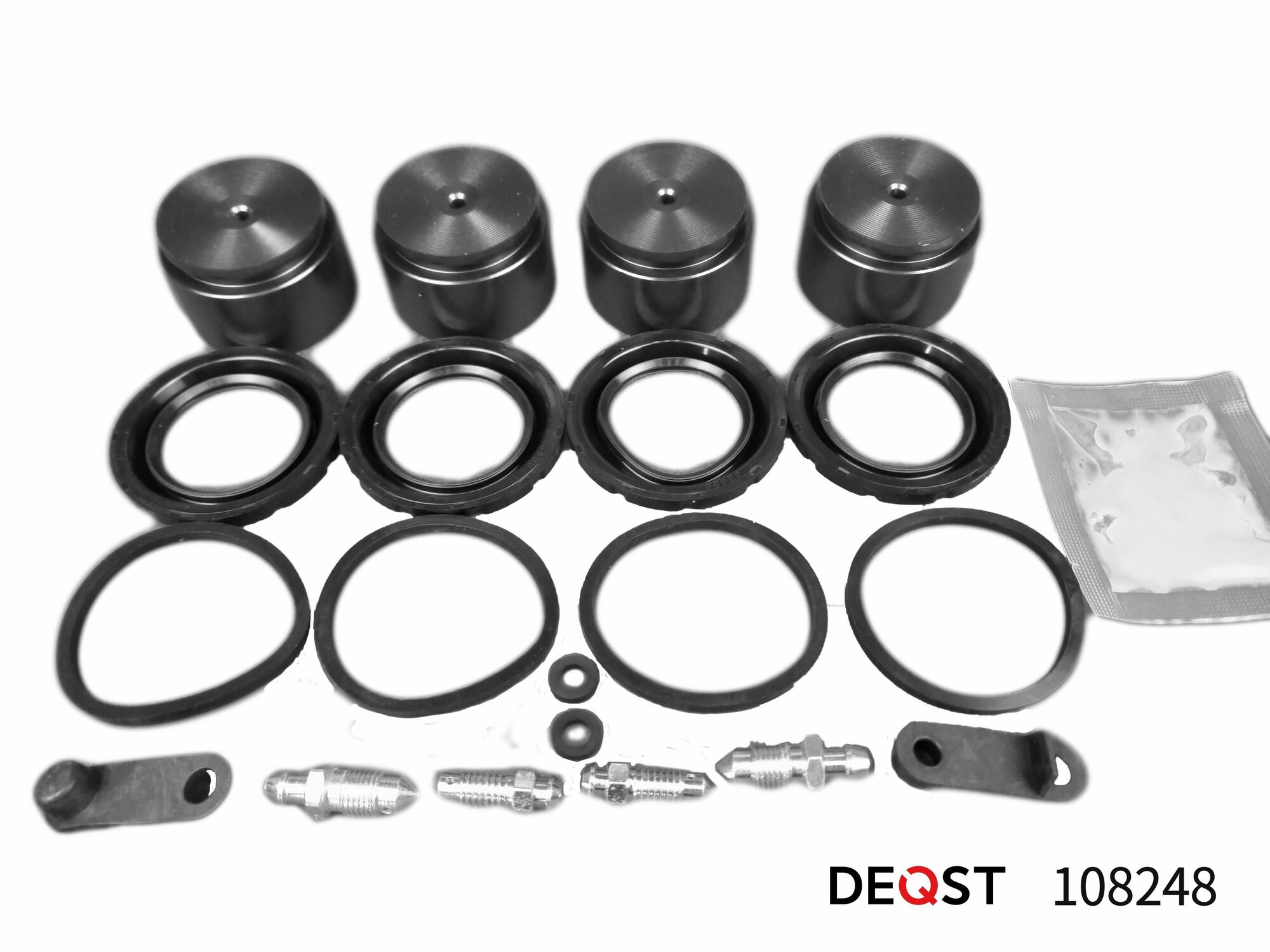 Ремкомплект тормозного суппорта с поршнем переднего (поршень O 46 mm, суппорт Brembo). Примен, Deqst 108248