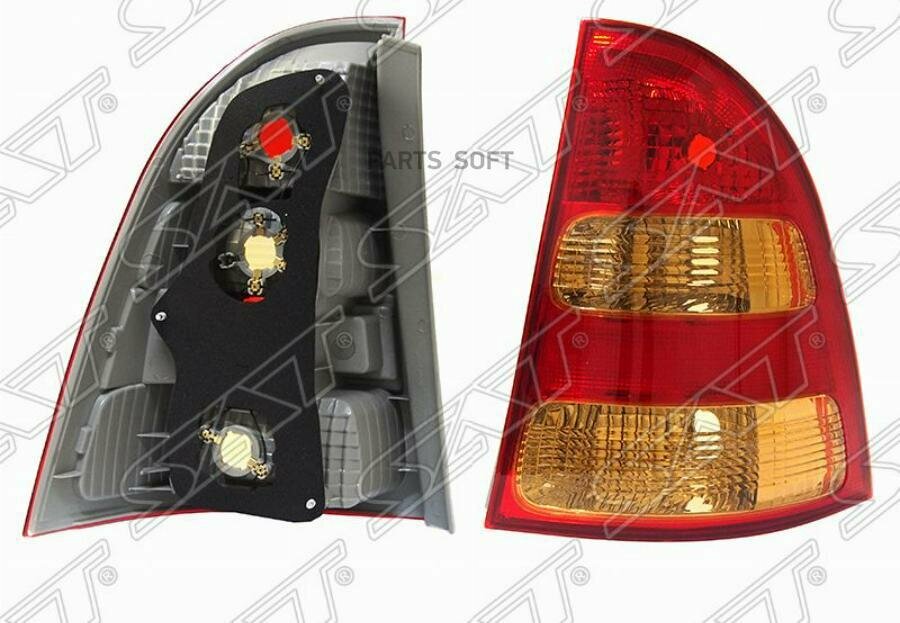 Фонарь задний Toyota Corolla Fielder (E120) 00-02 (Справа/ 5D WGN) SAT ST-13-61R | цена за 1 шт