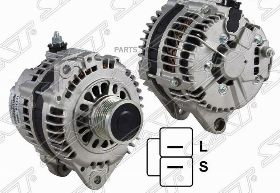 Генератор NISSAN X-TRAIL/MURANO/TEANA 2.0/2.5 03- QR20DE/QR25DE 12V 110A SAT ST-23100-AU400N | цена за 1 шт