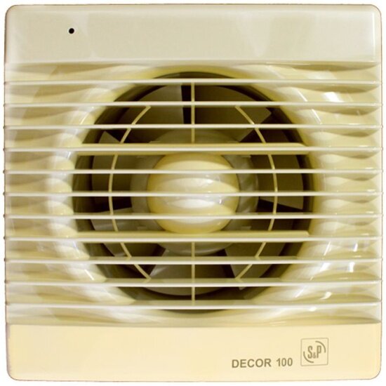 Вентилятор вытяжной Soler&palau Soler & Palau Decor 100C IVORY (Слоновая кость)
