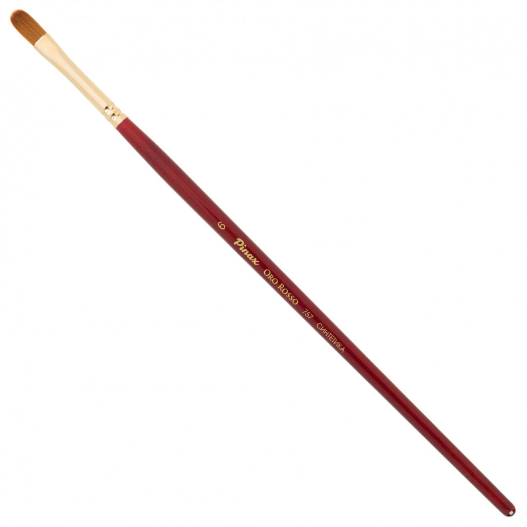 Pinax Кисть Pinax "Oro Rosso", синтетика, плоскоовальная №6 sela25