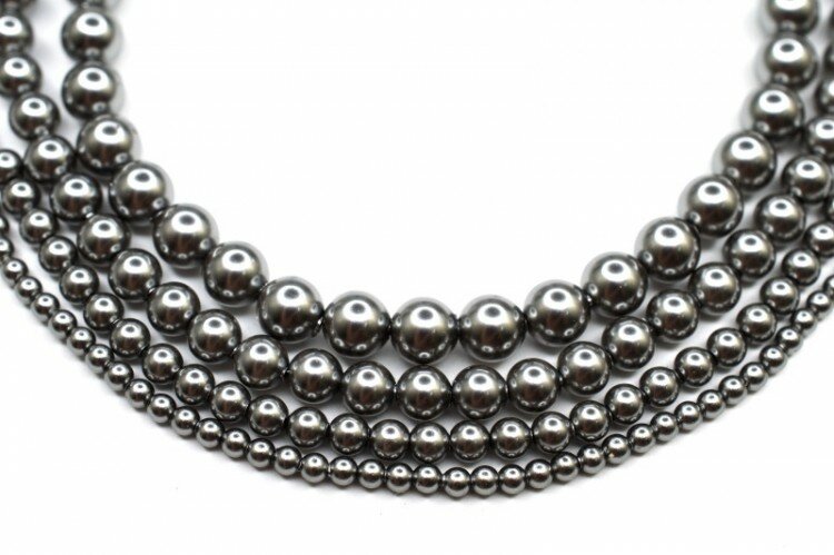 Жемчуг Swarovski 5810 #731 2мм Crystal Grey Pearl, 5810-2-731, 10шт