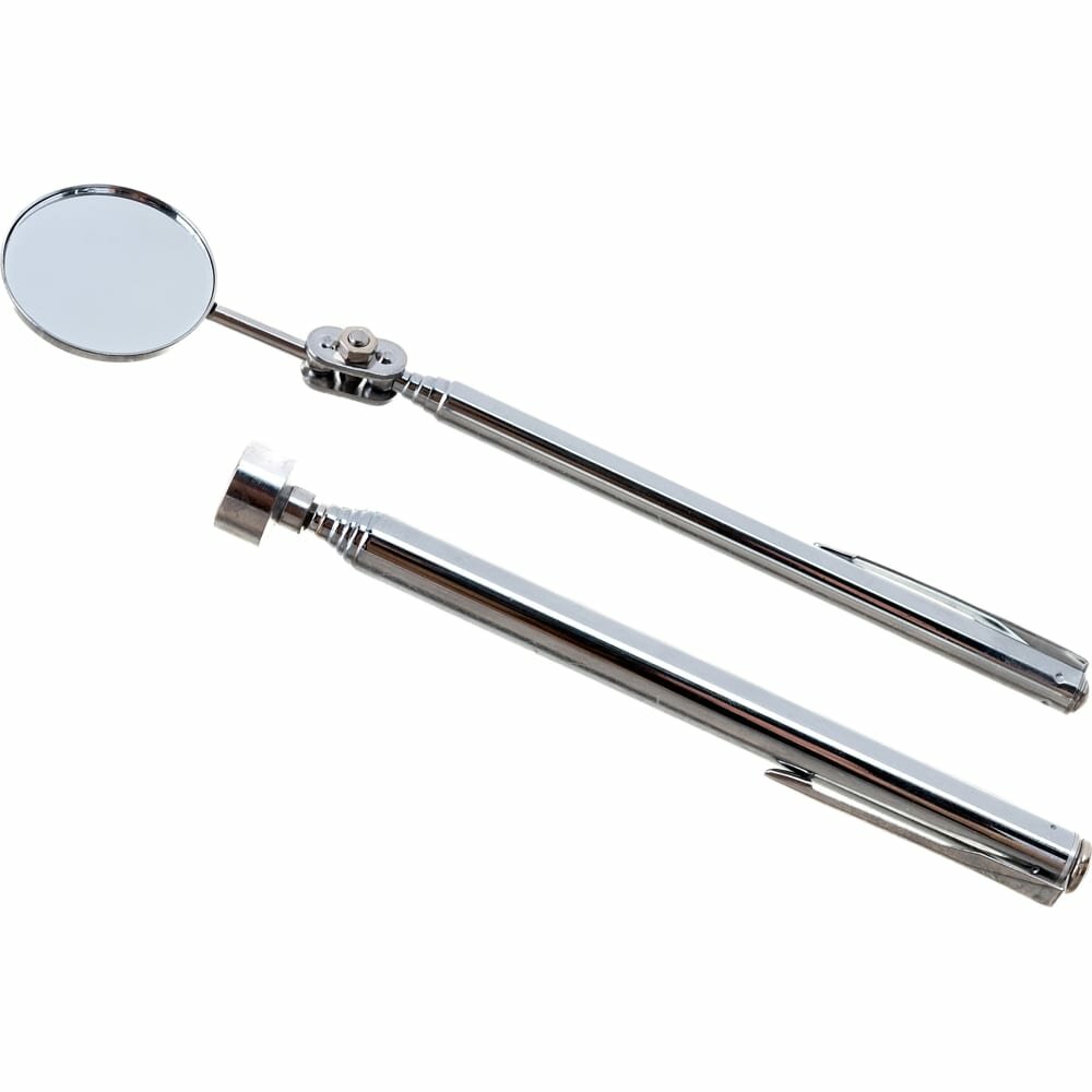 Набор: зеркало телескопическое круглое, 30 мм/магнит телескопический до 1,3 кг, max эврика ER-53011