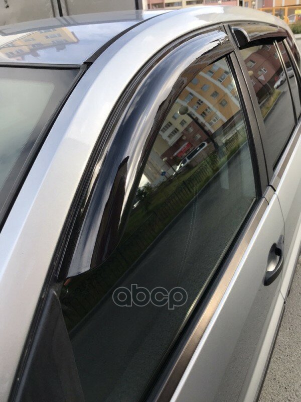 Дефлекторы окон Vinguru Ford Fusion 2002-2012 накладные скотч к-т 4 шт, материал литьевой поликарбо Vinguru арт. AFV23502