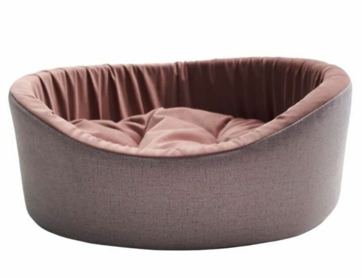 HOMEPET Лежак для домашних животных Montana №1, нежная лаванда, 43 см х 38 см х 15 см