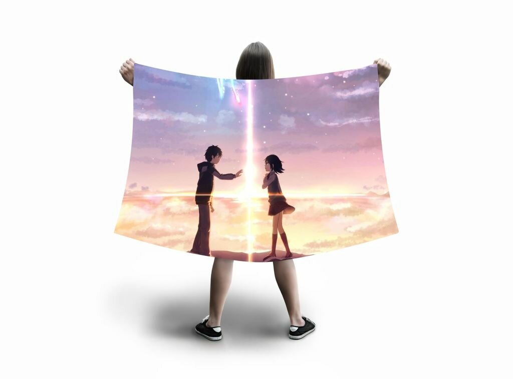 Флаг по аниме Твоё Имя, Your Name №7