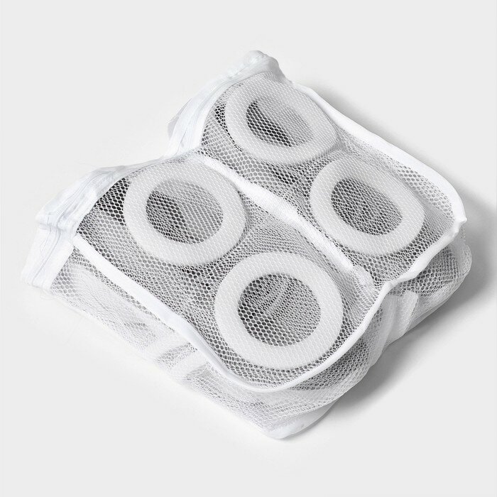 Мешок для стирки обуви Доляна, 26×29×9 см, до 40 размера, 7993205