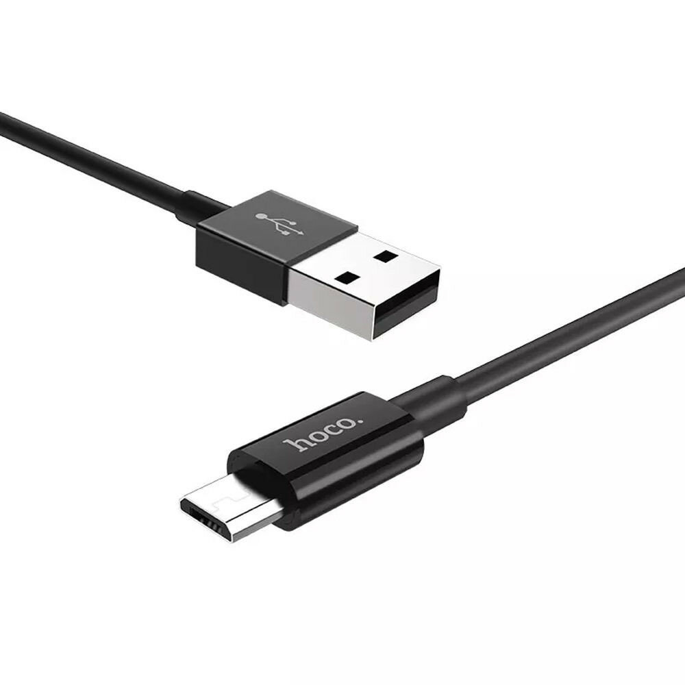 Кабель Micro USB - USB-A 2.0 / 1m / 2A / HOCO X23 Skilled черный