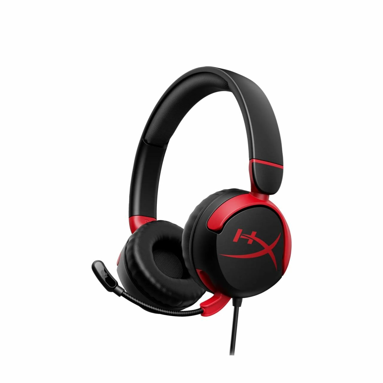 Проводные игровые наушники HyperX Cloud Mini для детей с ограничением громкости 85 дБ, черный (7G8F4AA)
