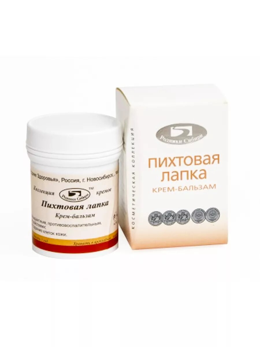 Крем-бальзам "Пихтовая лапка" омолаживающий, 60 г