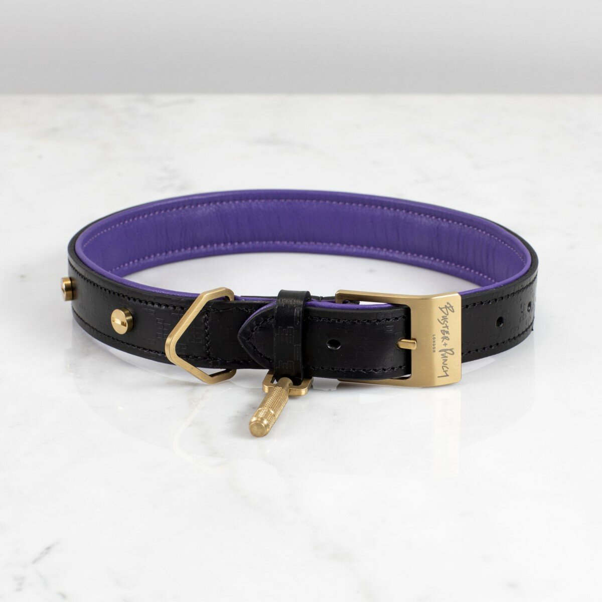 Ошейник Buster and Punch Dog Dog Collar Brass RPA-02771