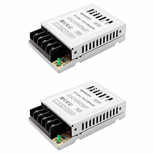 Блок питания для светодиодной ленты 220 В 15 Вт IP20 (2 шт.)