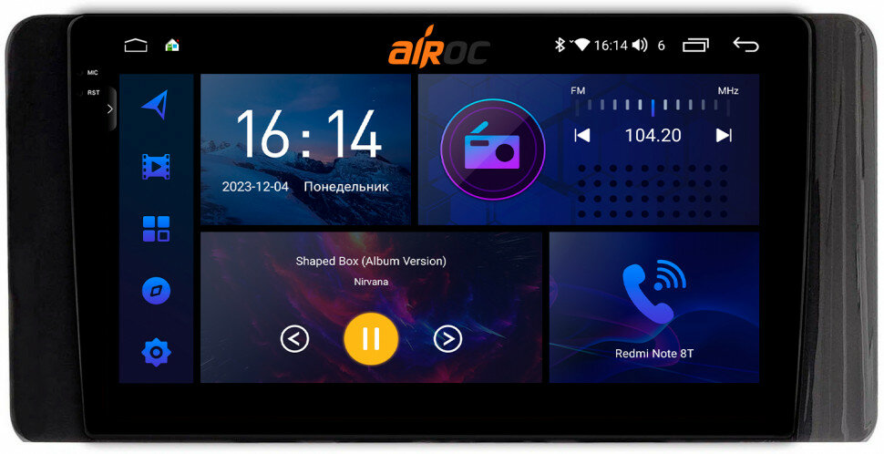 Штатные магнитолы Android AIROC 2K RI-3717