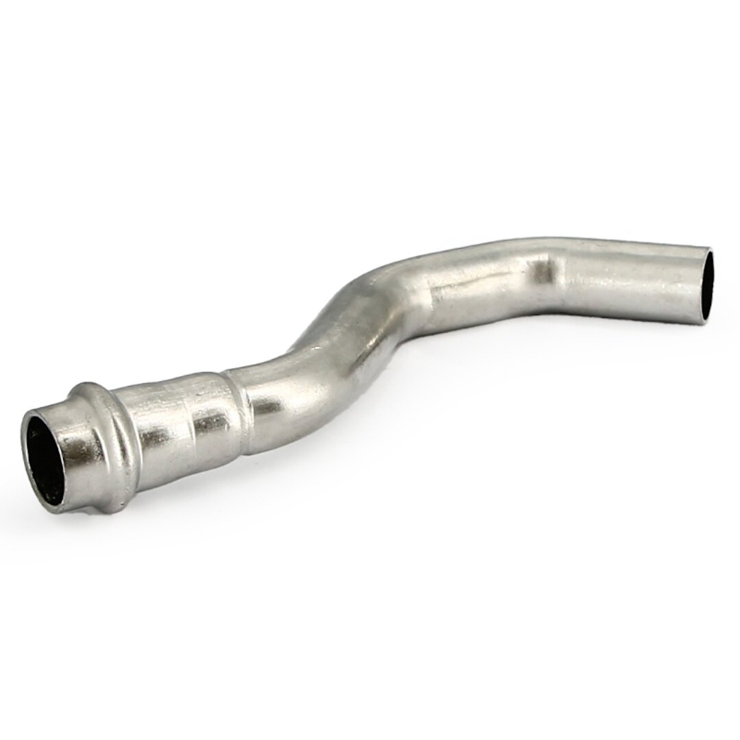 Полуобвод-вставка под пресс равнопроходная 18 мм, UNI-FITT из нержавейки