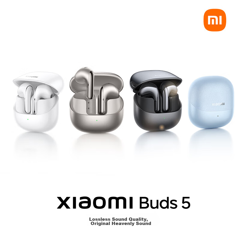 Беспроводные Bluetooth наушники MI Xiaomi Buds 5 titanic gold