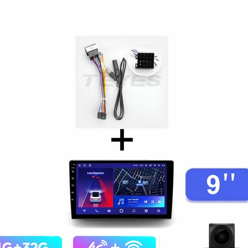 Магнитола Teyes CC2 PLUS 4/32 Gb 9 для LADA Granta Sport 2011-2018 (A)