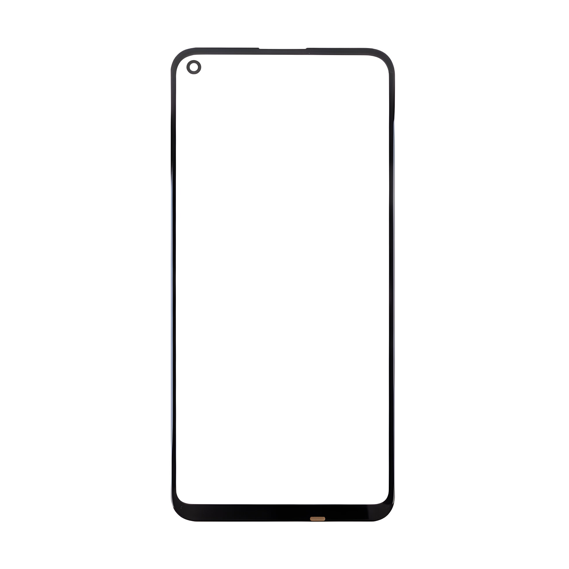 Стекло переклейки дисплея для Huawei P40 Lite E/Honor 9C сборе с OCA пленкой Черный - OR (Mitsubishi)