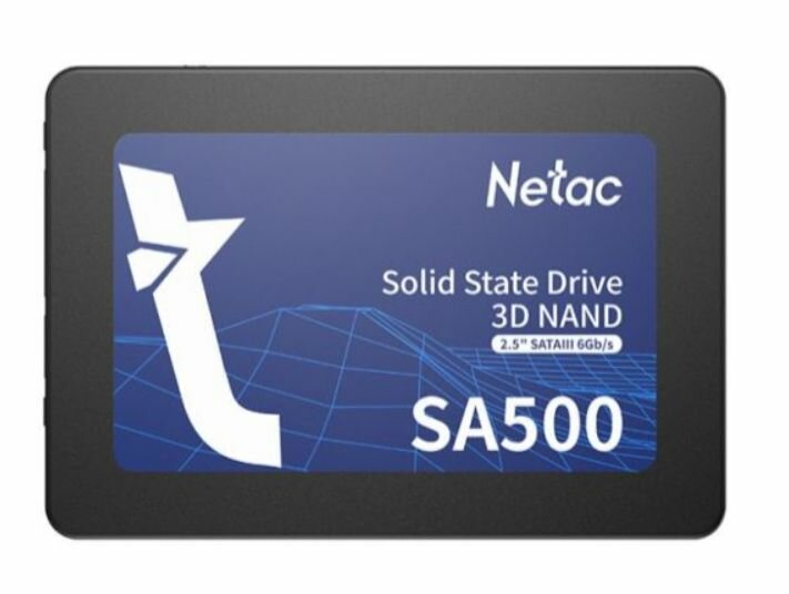 Накопитель SSD 2.5' Netac NT01SA500-120-S3X
