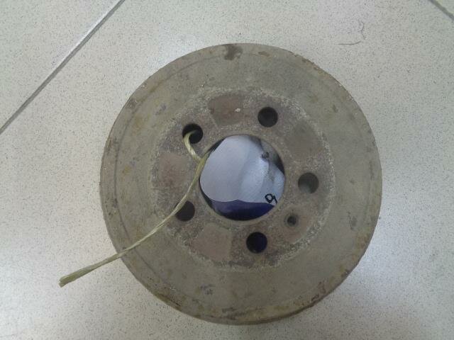 Диск тормозной задний от Skoda Fabia 1999-2007