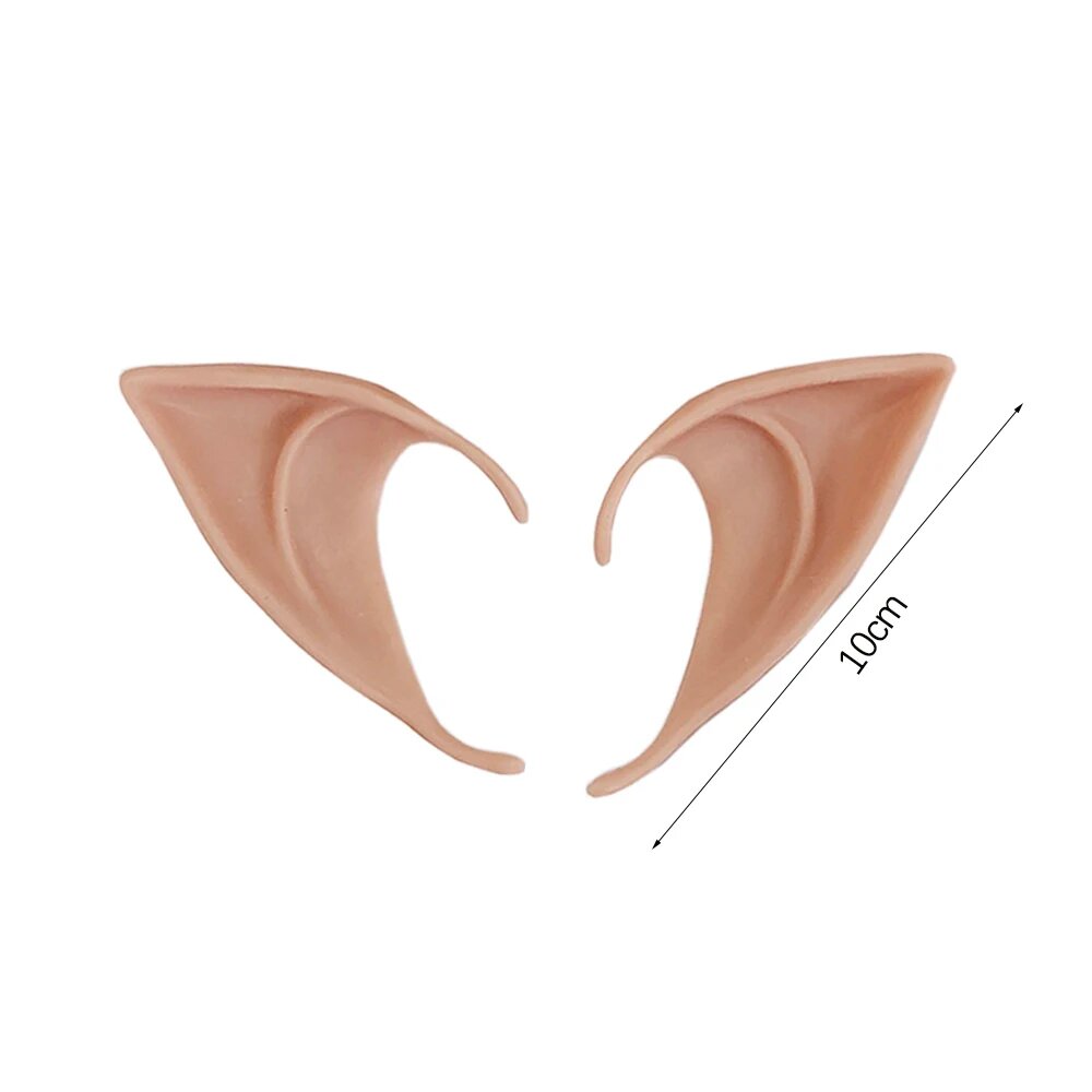 Латексные эльфийские уши для Хэллоуина Set C