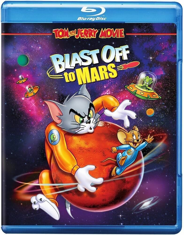 Том и Джерри коллекция из 5 мультфильмов Blu-ray (блю рей)