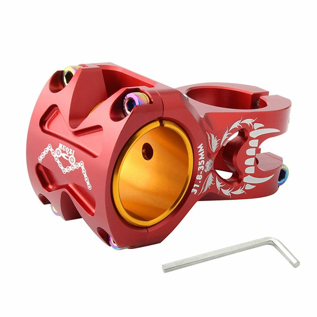 Горный мертвый велосипед короткий руль Riser -31.8/35*50мм-красный