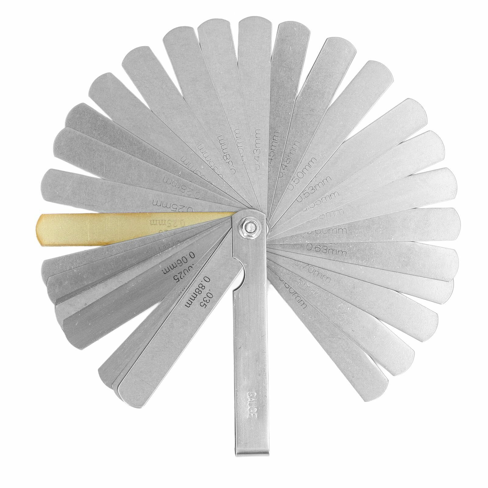 Высококачественная линейка штекеров из пружинной легированной стали, линейка зазоров, высокая точность 89-32