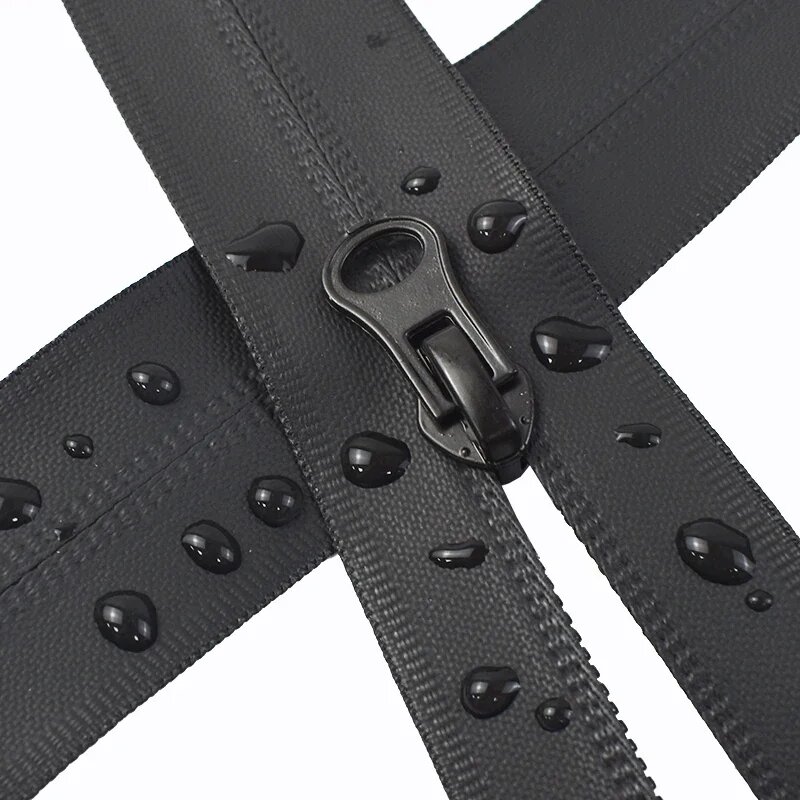 Meetee Нейлоновые водонепроницаемые молнии 2 шт. CloseEnd-15cm-NoStop