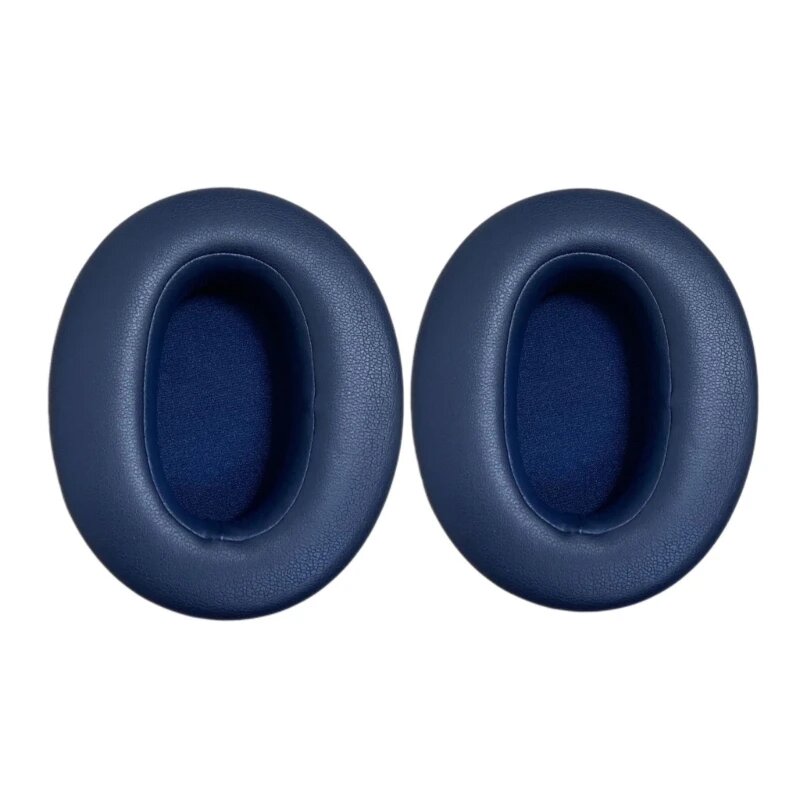 Сменные кожаные амбушюры OOTDTY для Sony WH-XB910N Blue-Earpads