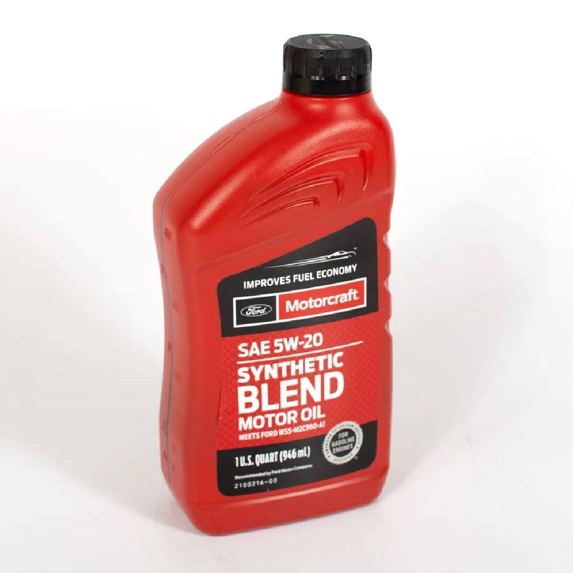 Моторное масло синтетическое Motorcraft SAE 5W20 Synthetic Blend, 0.946 литра канистра