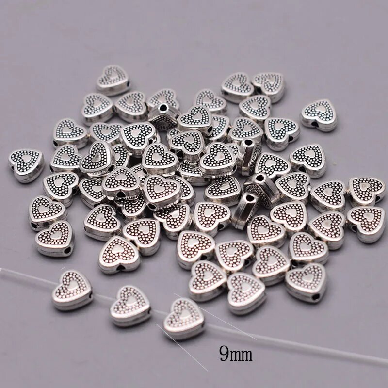 Бусины-разделители YanQi античное серебро 20/50 шт. xk6 -20pcs