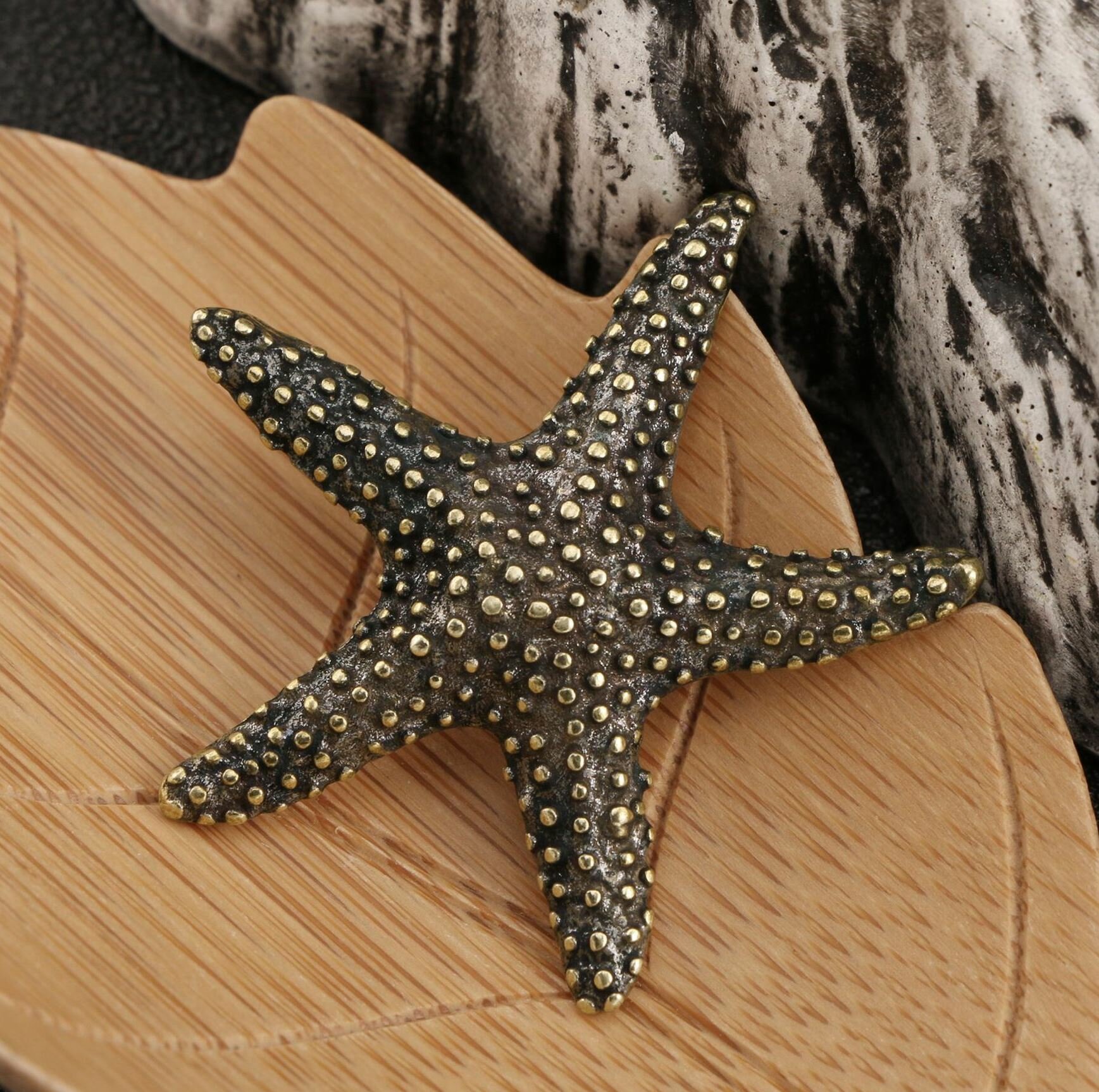 Морская Звезда Морская Тема Сувенир Маори Полинезия Море Океан Статуэтка Фигурка Миниатюра Декор Аксессуар Интерьер