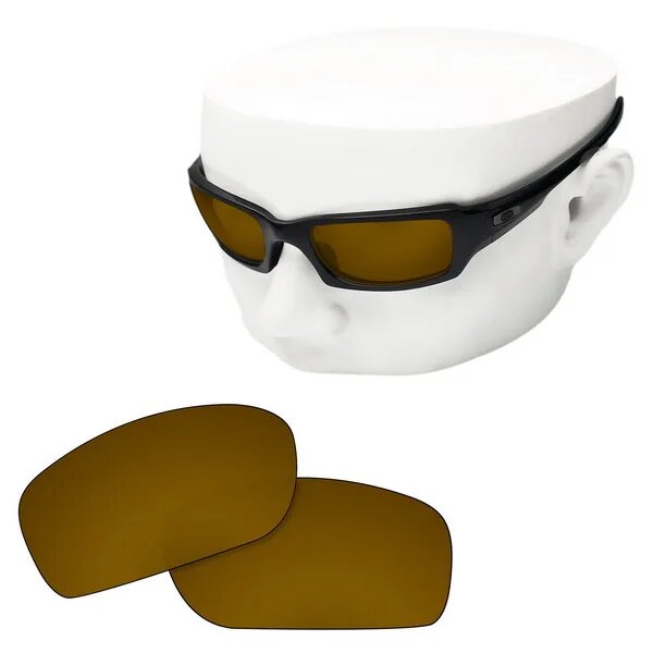 Линзы Oakley Fives Squared Bronze Gold, поляризованные