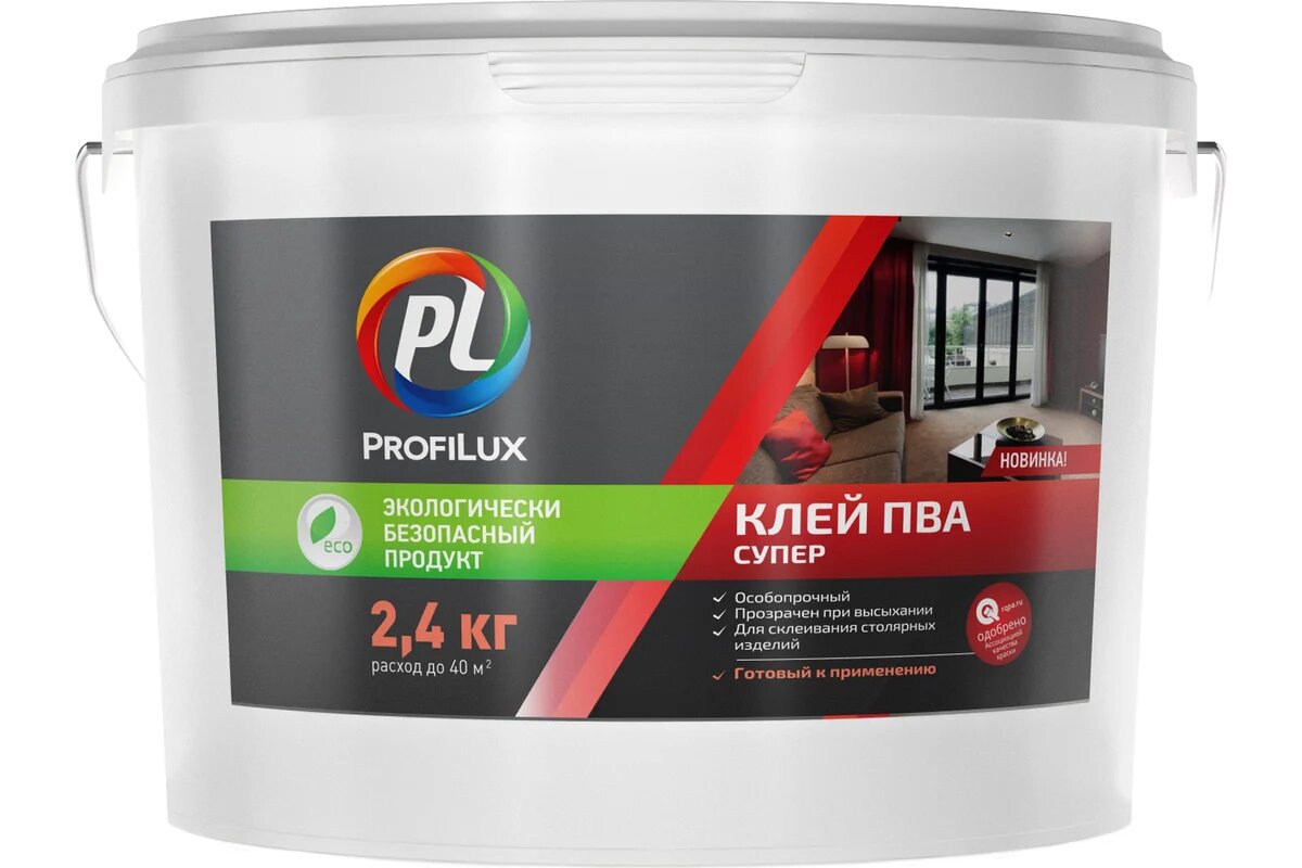 Profilux / Профилюкс Клей ПВА супер 2,4кг
