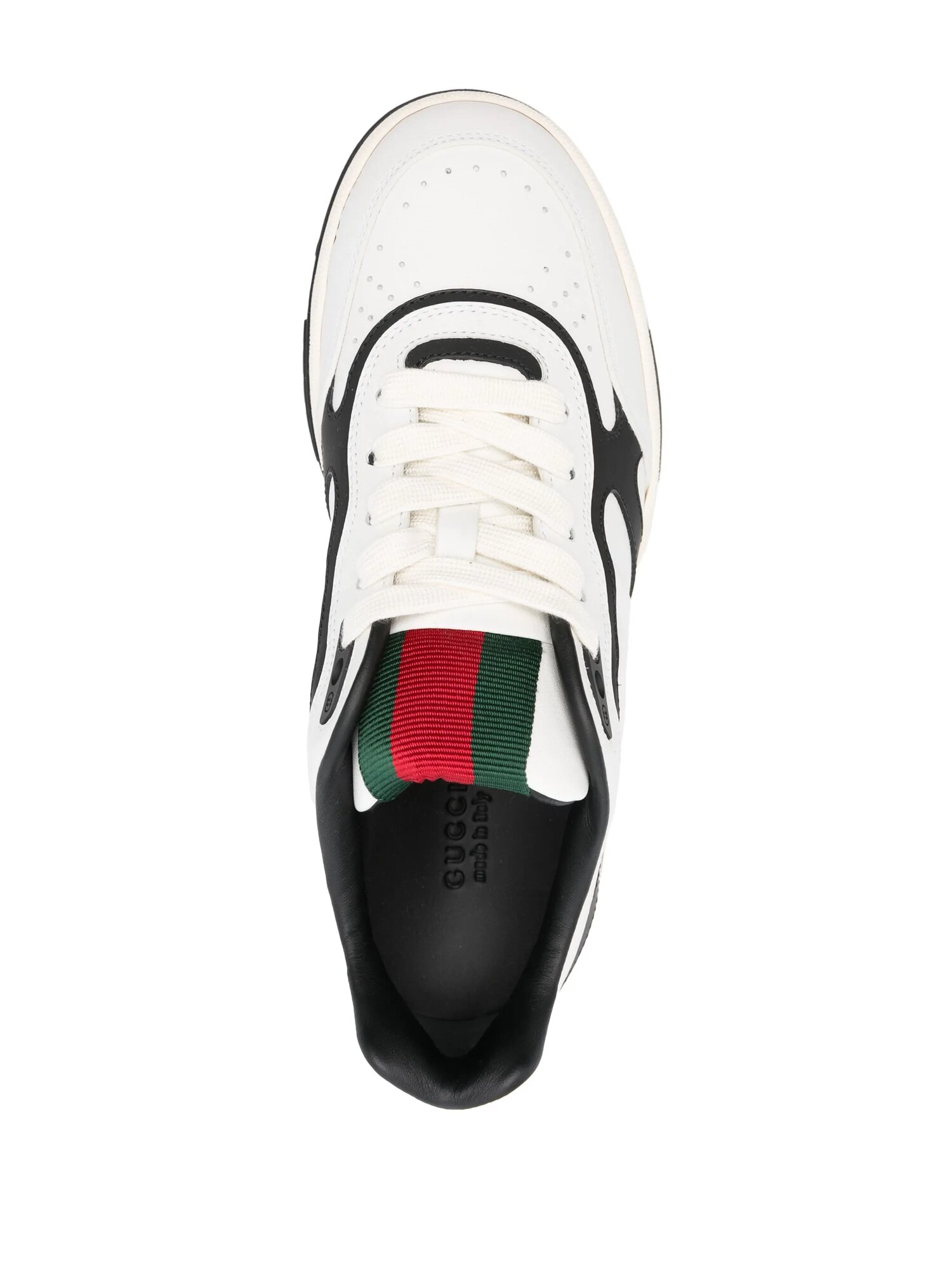 Кроссовки GUCCI Re-Web, размер 36,5, бежевый/белый — фото 1