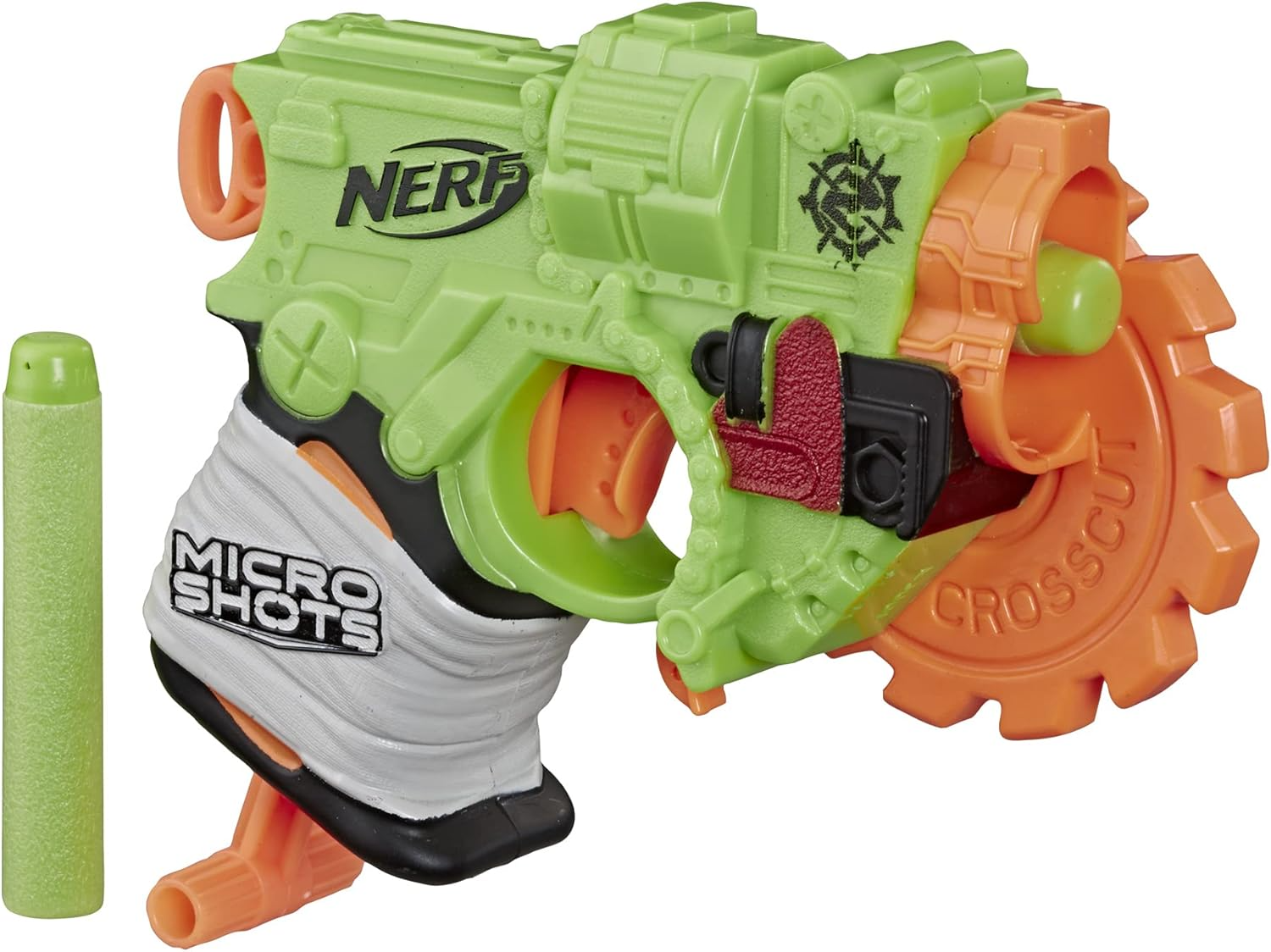 Бластер Nerf "Zombie Strike Crosscut", 2 боеприпаса, дальность стрельбы 20 м — фото 1