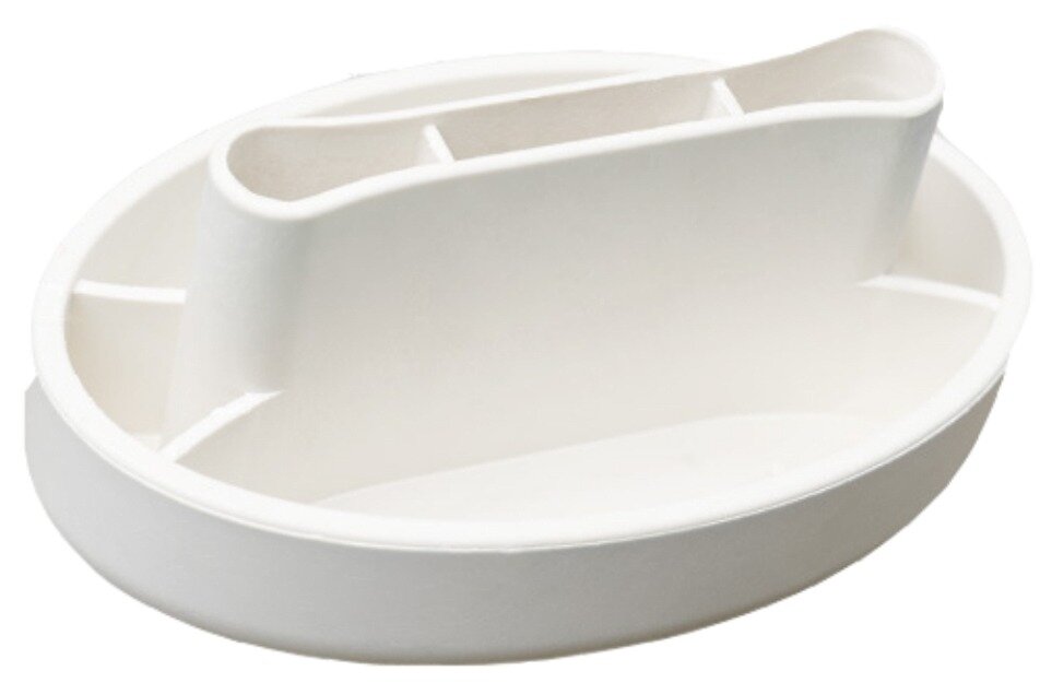 Шпатель строительный Vincent Decor / Винсент Декор овальный для нанесения декоративных покрытий из пластика / малярные и отделочные инструменты