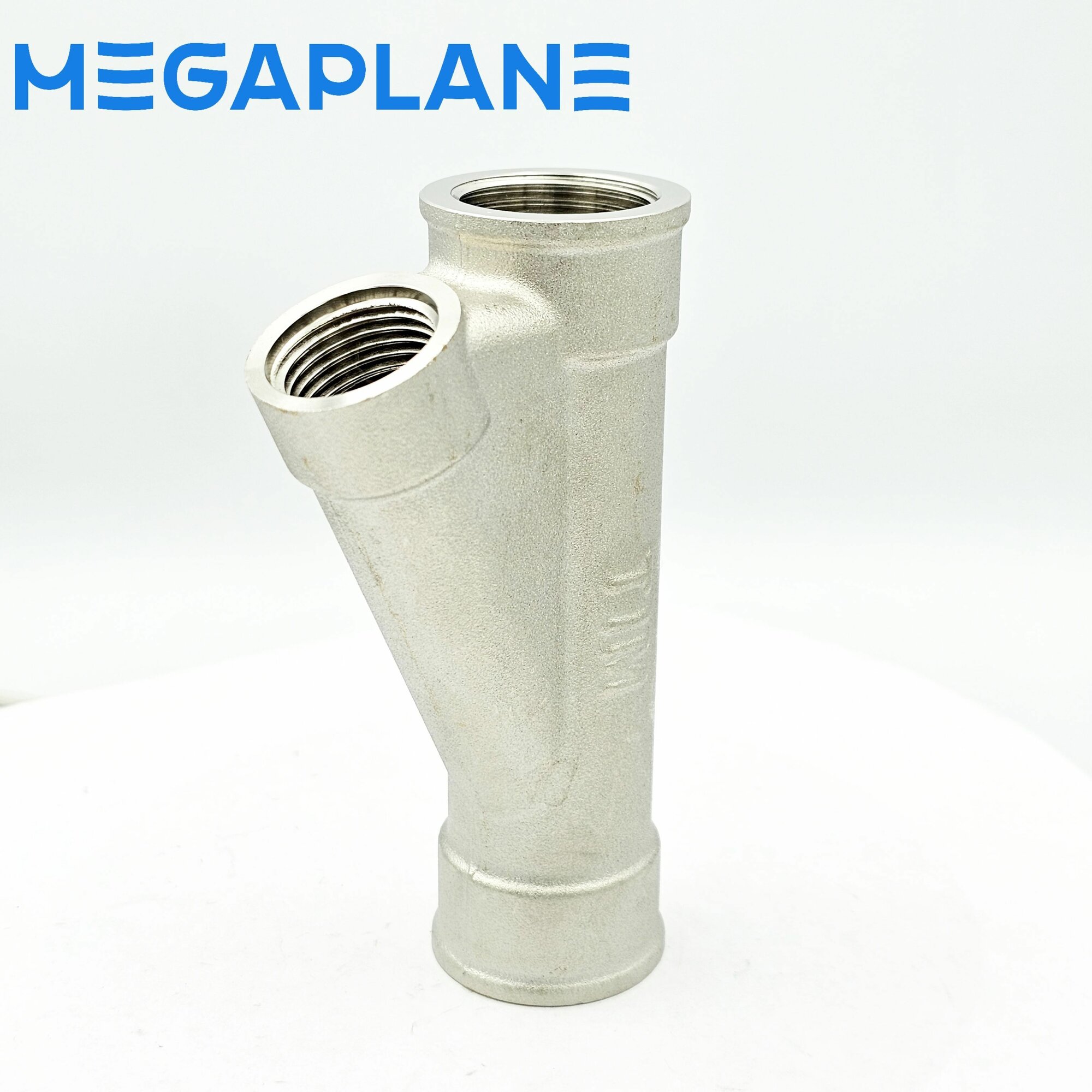 Тройник косой для гильзы под погружной датчик температуры 1/2" x 1" TIM TDS042N