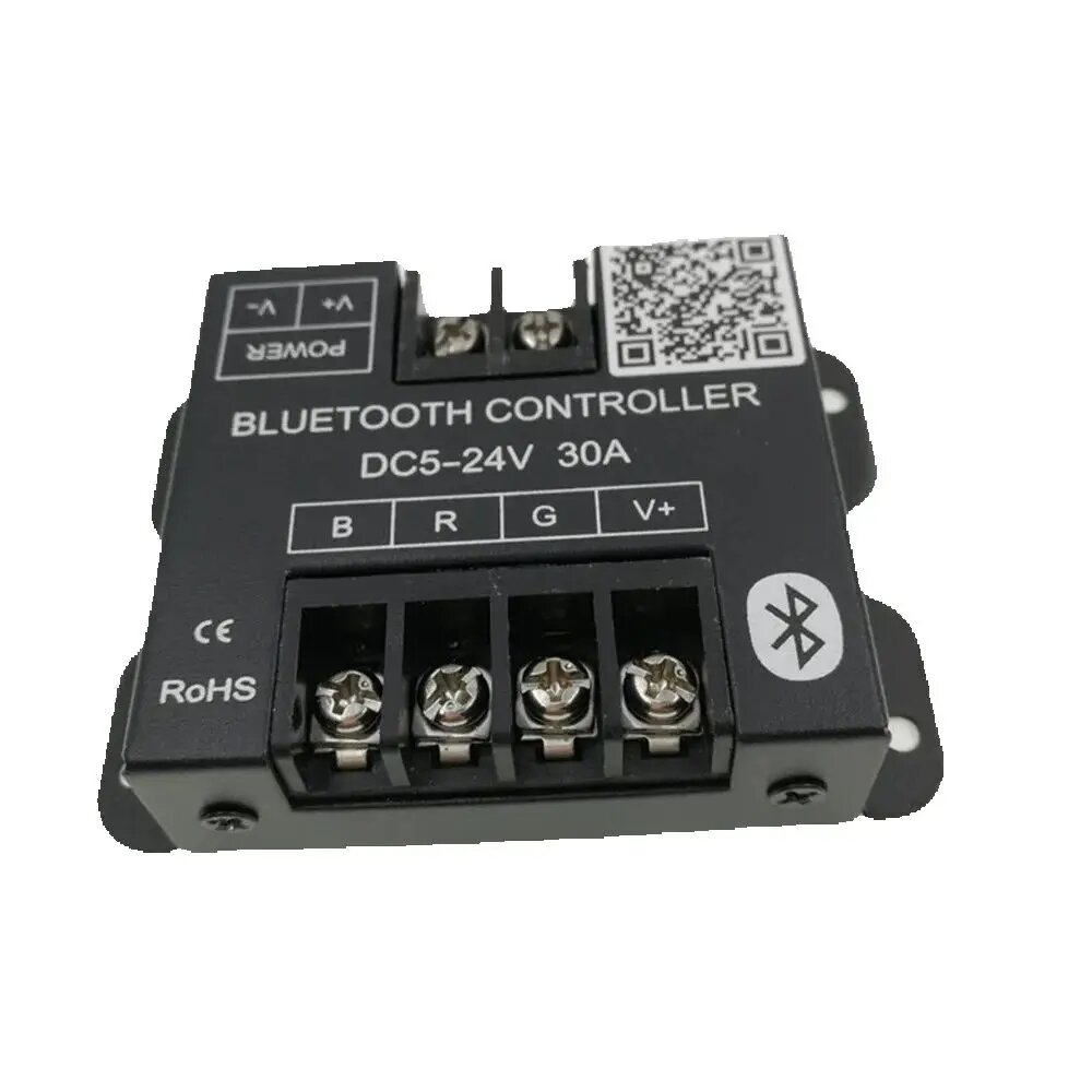 Bluetooth-совместимый RGB светодиодный контроллер для RGB 5050 3528 светодиодная полоса освещения от смартфона Android/ IOS; DC5-24V 30A