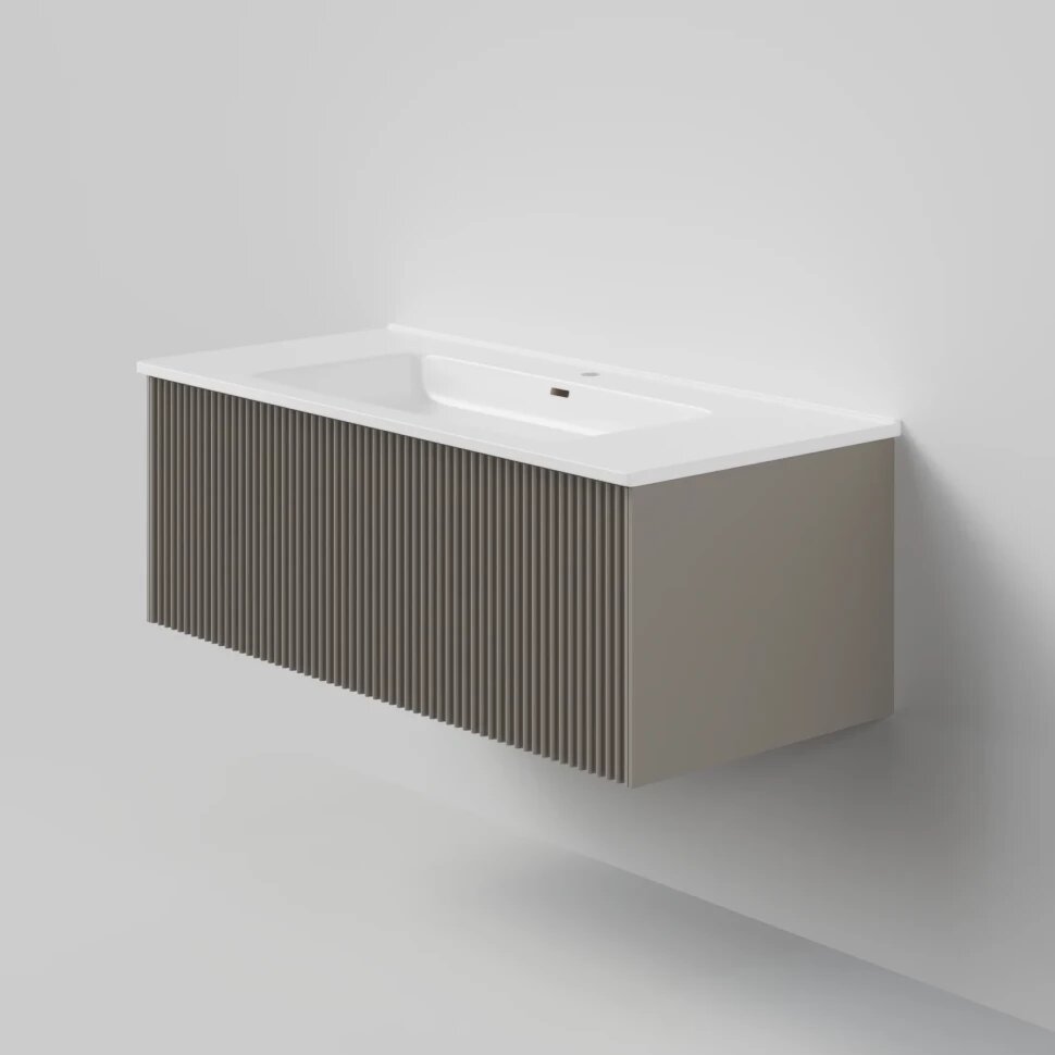 Тумба под раковину La Fenice Terra FNC-01-TER-C-100 95,2 см, подвесная, бежевый матовый