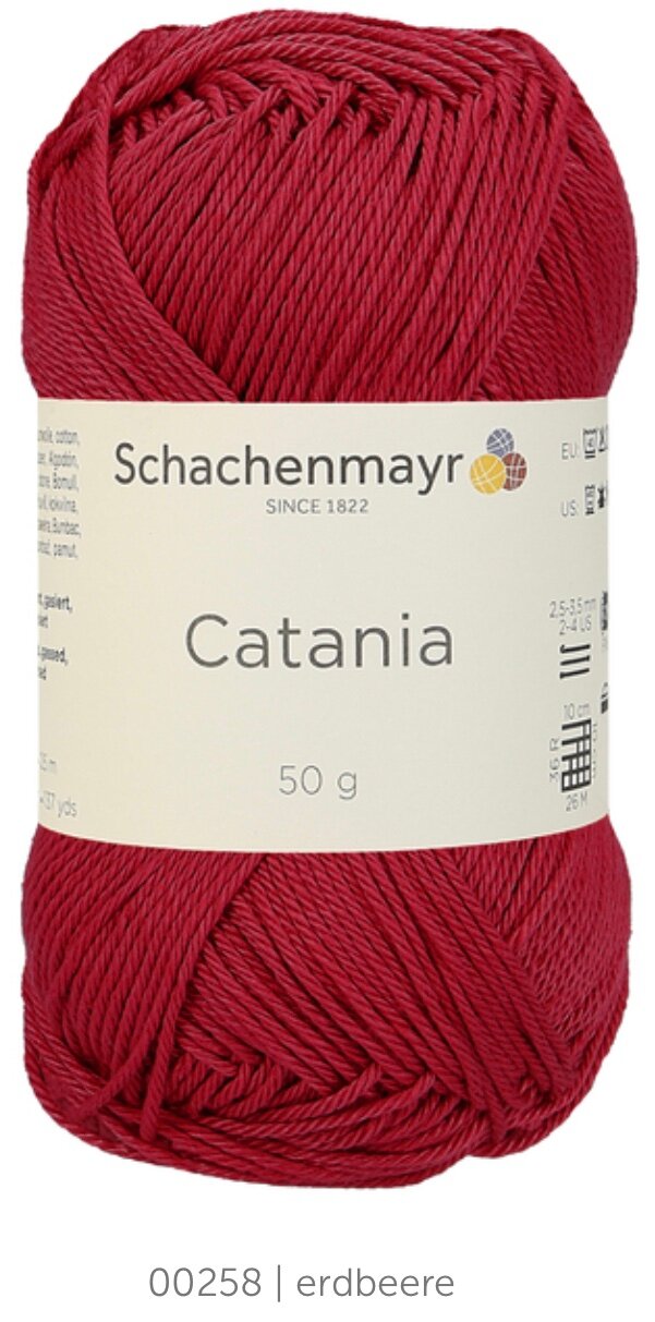 Catania /Катания/ пряжа Schachenmayr Originals, MEZ, 9801210 (00258, erdbeere (клубничный), розовый)