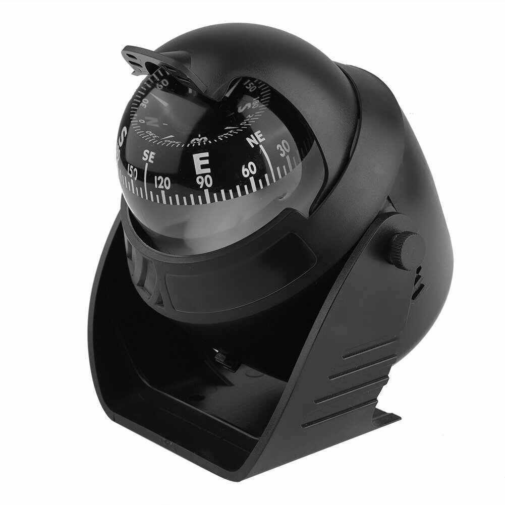 Портативный самоклеящийся компас для приборной панели, предназначенный для использования на море, лодках, грузовиках, автомобилях и на открытом воздухе.