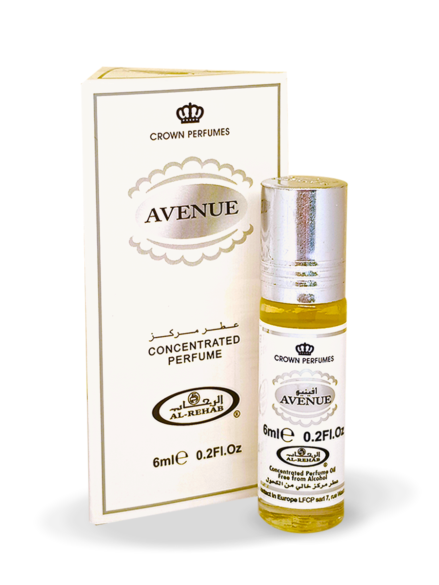 Арабские масляные духи Al-Rehab Perfumes Avenue, мужской аромат, 6 мл