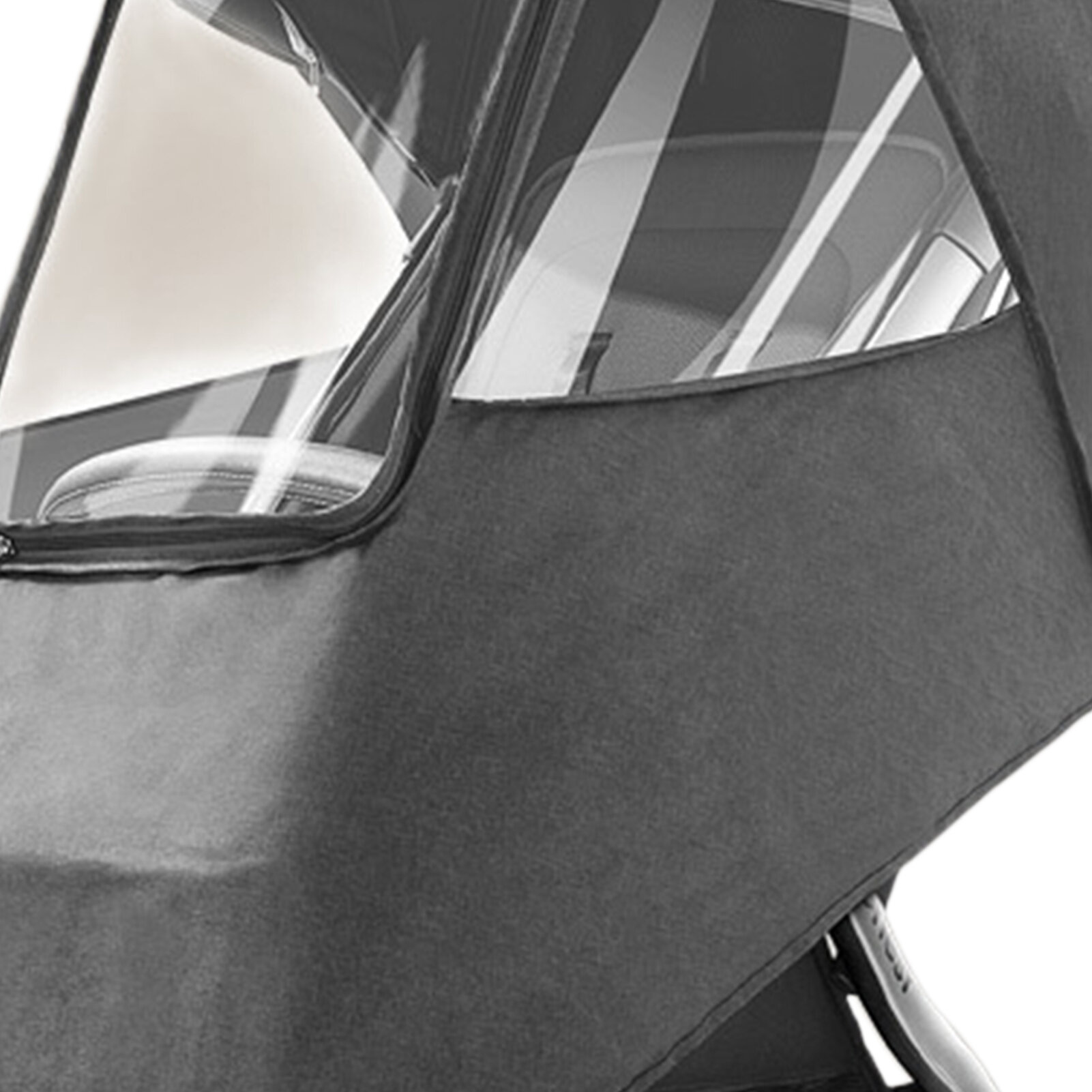 Дождевик для коляски, универсальный дождевик для малышей, водонепроницаемый, ветрозащитный, пылезащитный, холодостойкий, дождевик для коляски, льняной серый