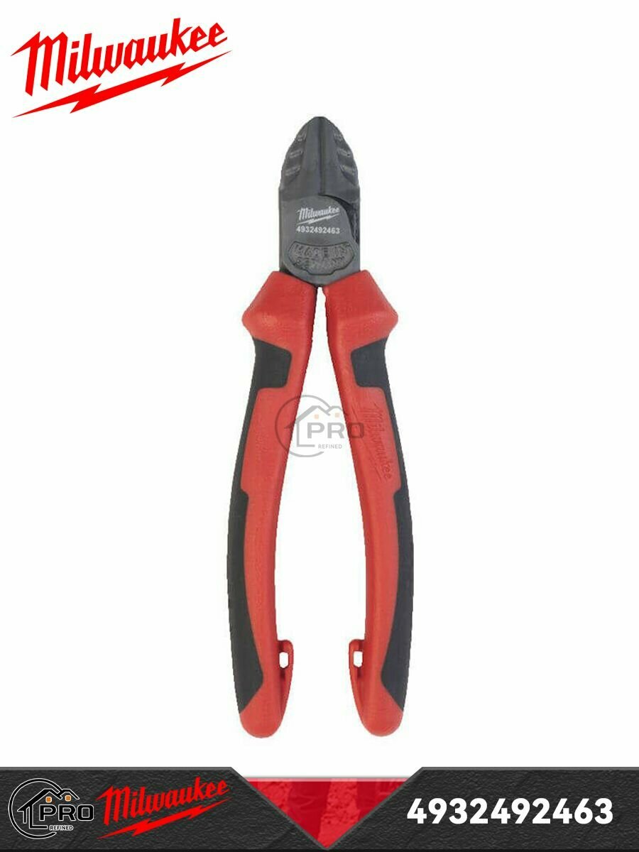Диагональные плоскогубцы Milwaukee 160MM