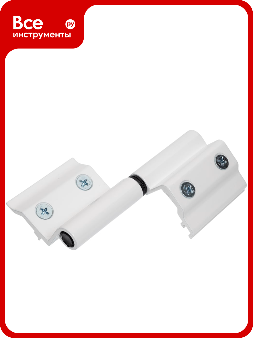 Петля поворотная дверная белая Комфорт 7bi\40 Provedal 1шт ППДБ6069, навешивания дверей