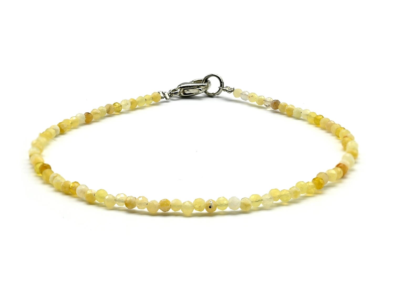 Браслет-цепочка, опал